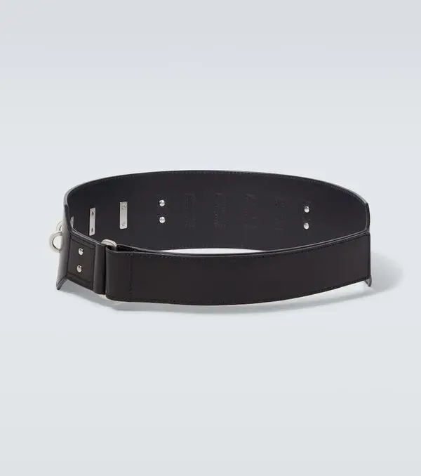 Rick Owens Leather Belt - Black