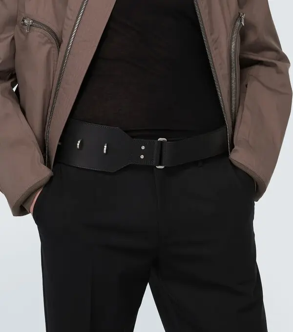 Rick Owens Leather Belt