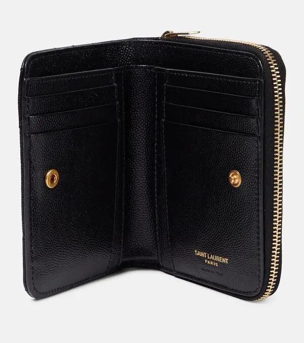 Saint Laurent Cassandre Matelassé Leather Wallet
