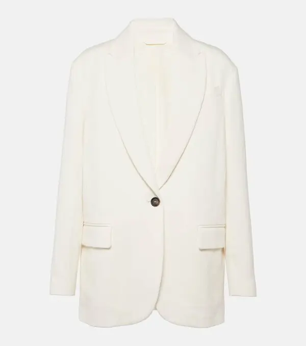 Brunello Cucinelli Herringbone Blazer