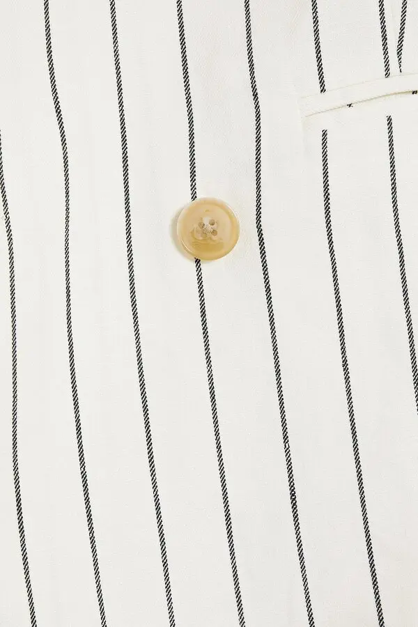 Derek Lam 10 Crosby Walter Pinstriped Blazer