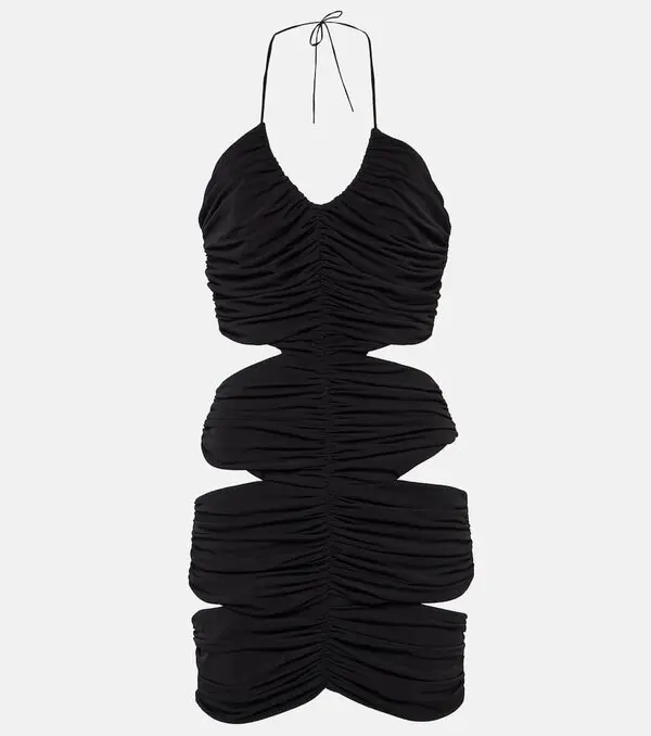 MONOT Mônot Halterneck Minidress