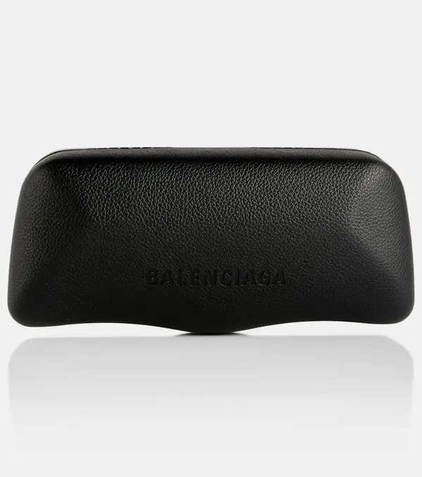 Balenciaga Logo Rectangle Sunglasses