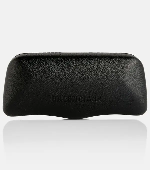 Balenciaga Logo Rectangle Sunglasses