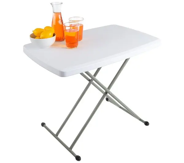 EVERYDAY HOME Folding Table Lightweight Portabl E