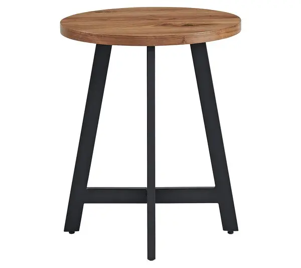 LAVISH HOME End Table Industrial Side Table