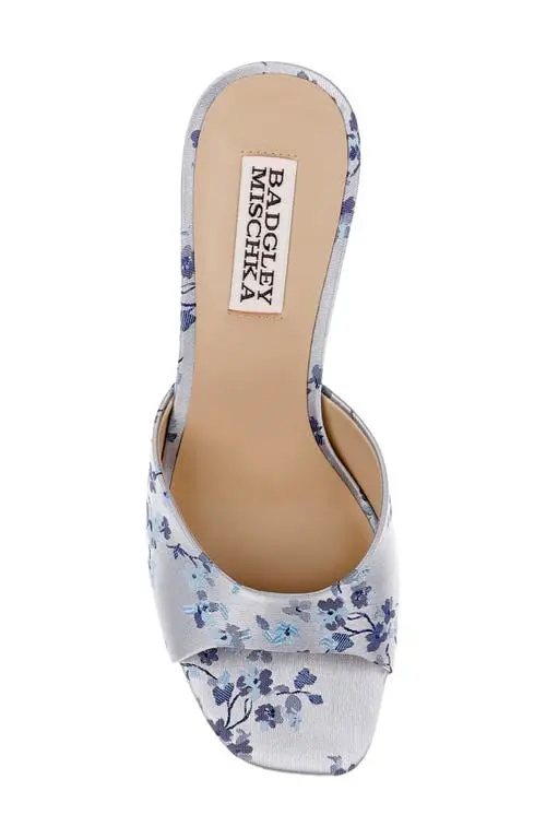 Badgley Mischka Cadence Slide Sandal - Light Blue