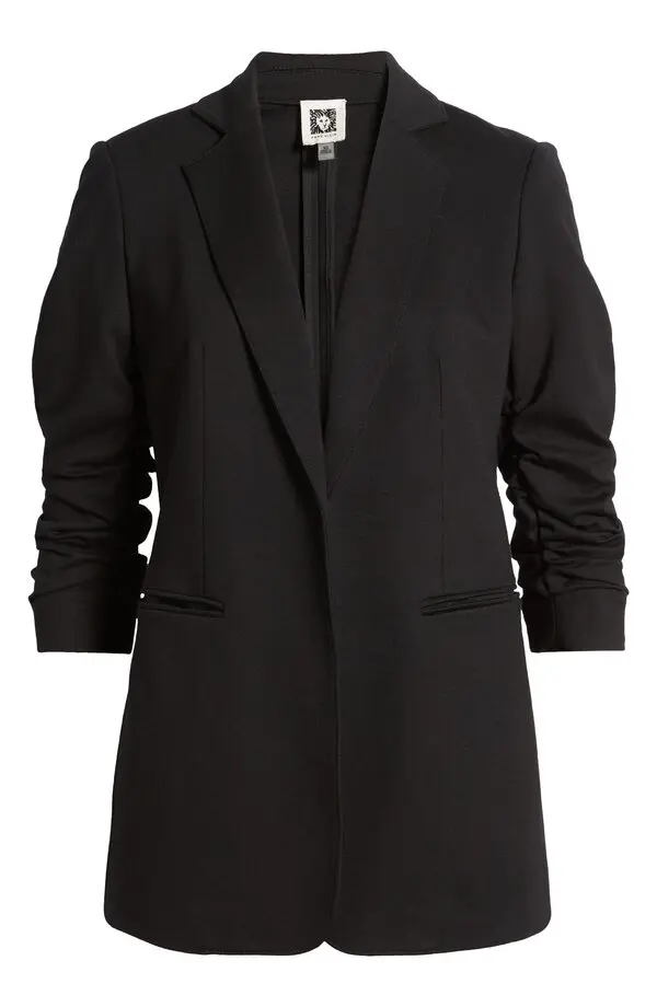 Anne Klein Nyc Scrunch Sleeve Blazer