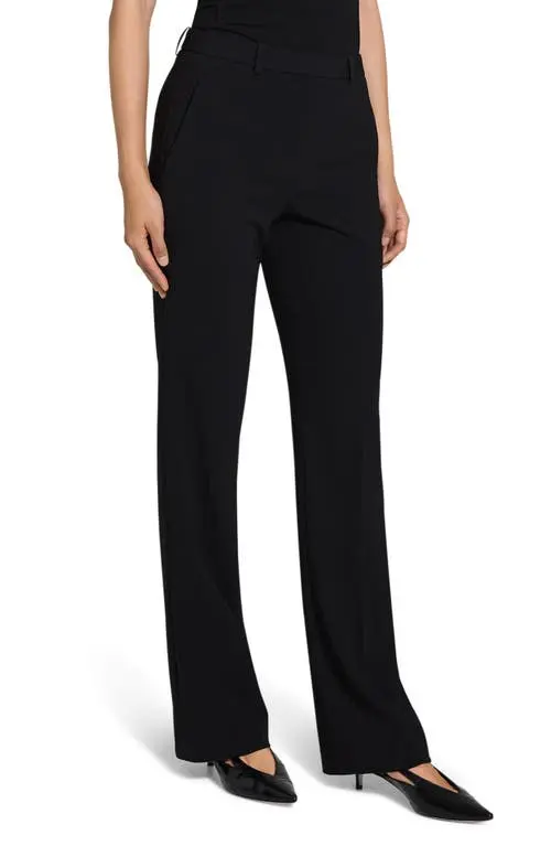 Theory Slim Fit Flare Trousers