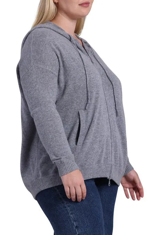 Minnie Rose Cashmere Zip Hoodie