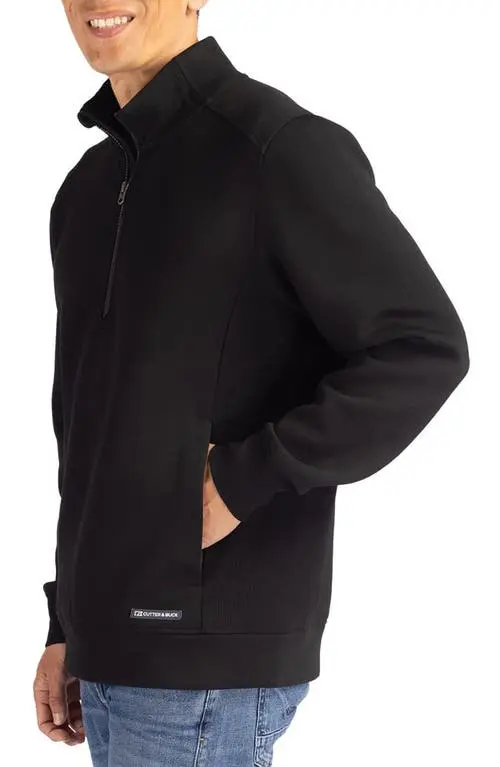 Cutter & Buck Roam Quarter Zip Pullover - Black