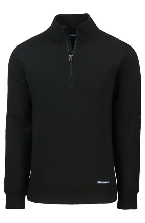 Cutter & Buck Roam Quarter Zip Pullover - Black