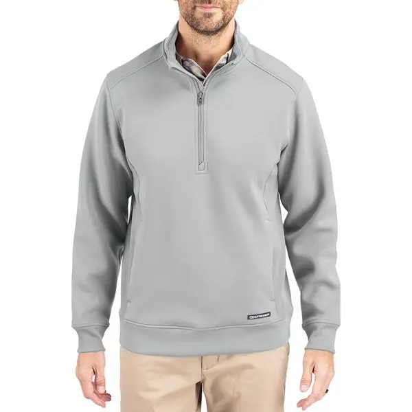 Cutter & Buck Roam Quarter Zip Pullover - Solitare