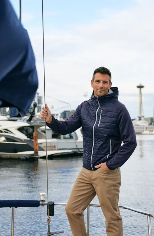 Cutter & Buck Rainier Primaloft® Hybrid Jacket - Dark Navy