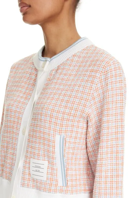 Thom Browne Tweed Cardigan Jacket