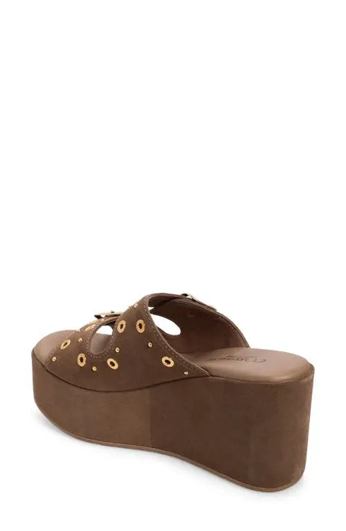 Cordani Jayne Platform Wedge Slide Sandal