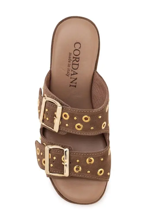 Cordani Jayne Platform Wedge Slide Sandal