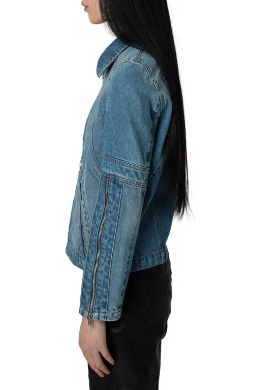Zadig&Voltaire Cotton Denim Jacket