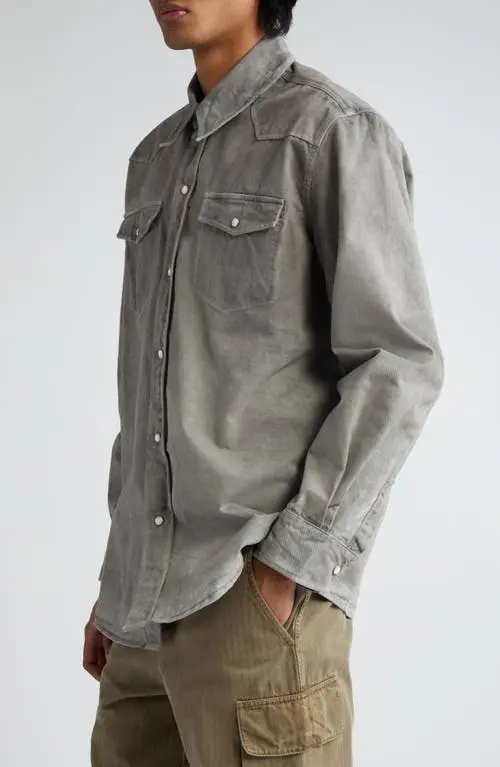 Our Legacy Frontier Denim Western Shirt