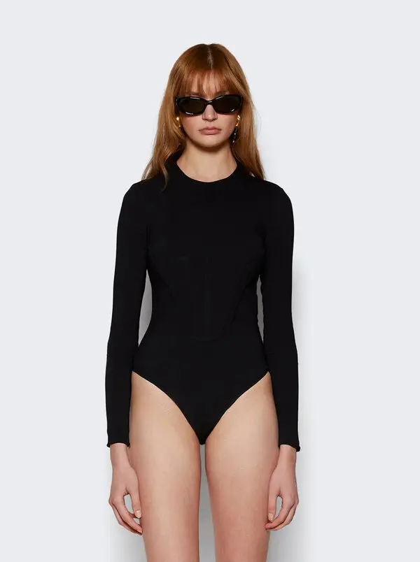 Versace Draped Bodysuit