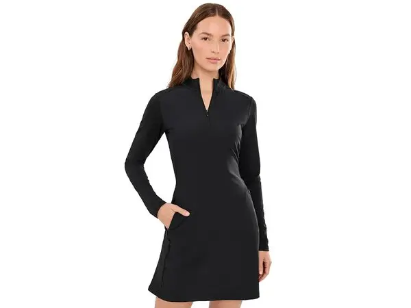 Adidas Ultimate365 Long Sleeve Golf Dress Clothing Collegiate - Black