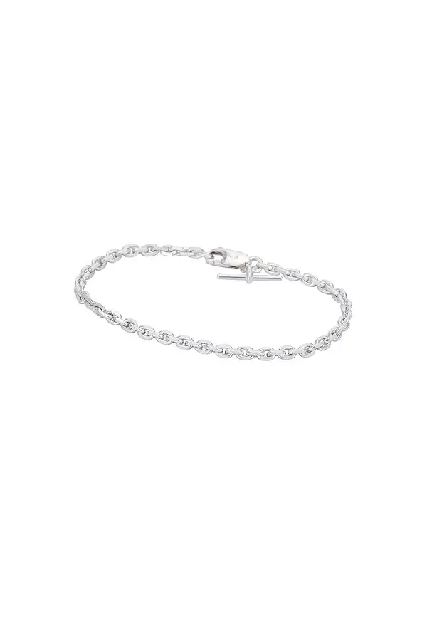 MARTINE ALI 925 Sterling Baby Diamond Cut Bracelet - Silver