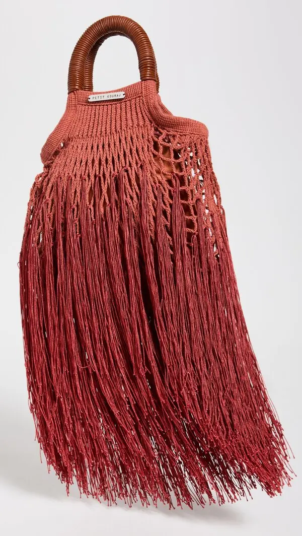 PETIT KOURAJ Mini Fringe Bag