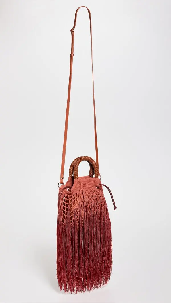 PETIT KOURAJ Mini Fringe Bag