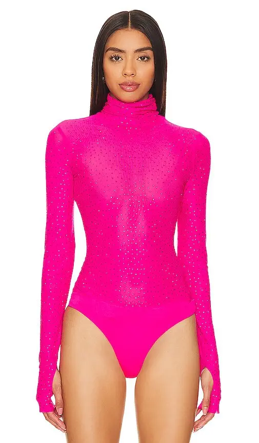 AFRM Milo Rhinestone Bodysuit