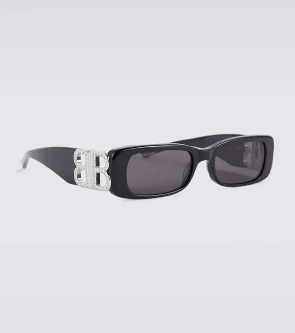 Balenciaga Dynasty Rectangular Sunglasses