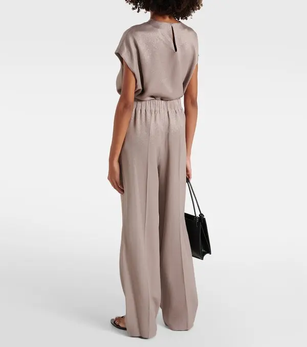 FFORME Maud High-rise Wide-leg Pants - Pink