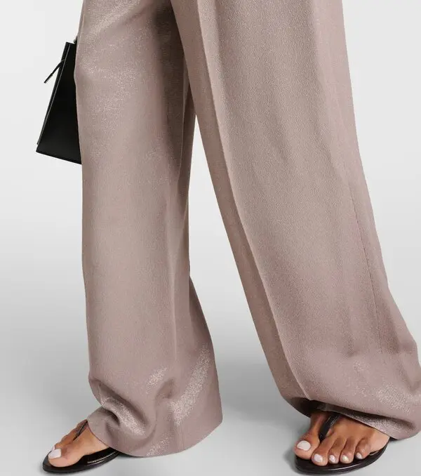 FFORME Maud High-rise Wide-leg Pants - Pink
