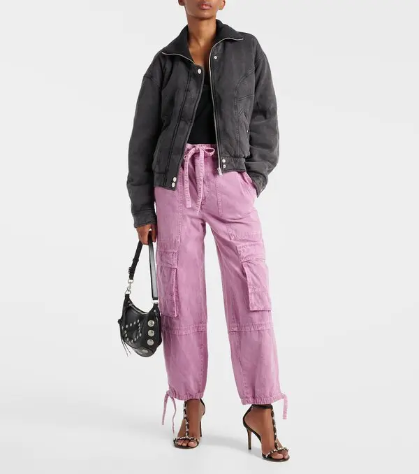 MARANT ETOILE Parveti Bomber Jacket