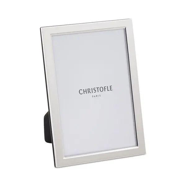 Christofle Uni Silverplated Photo Frame, 4 X 6