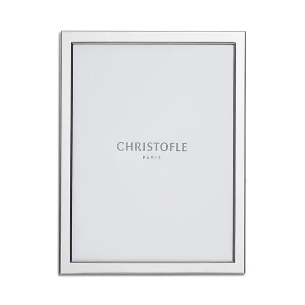 Christofle Uni Silverplated Photo Frame, 5 X 7 - Silver