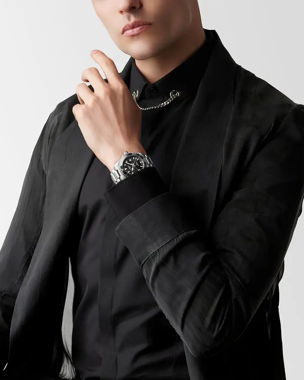LONGINES Hydroconquest 41mm Watch - Black/silver