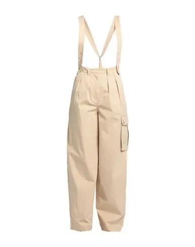 Kenzo Cotton Cargo Trousers - Sand