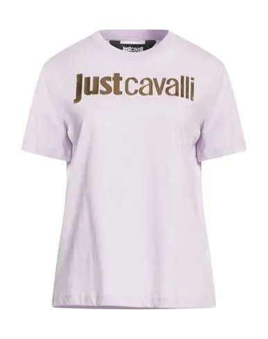Just Cavalli T-shirt In Cotton Jersey - Purple