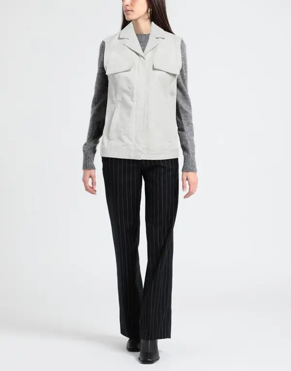 TRUSSARDI Light Vest In Cotton, Viscose, Linen And Polyester