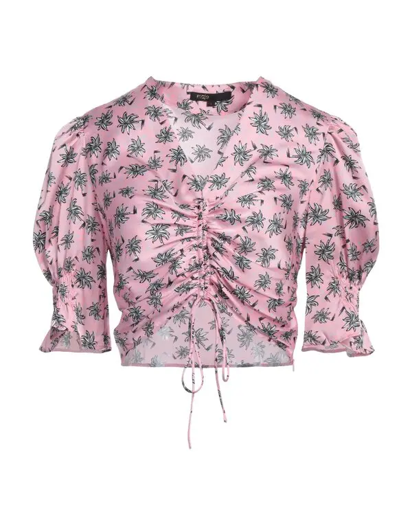Maje Floral-print Crop Top