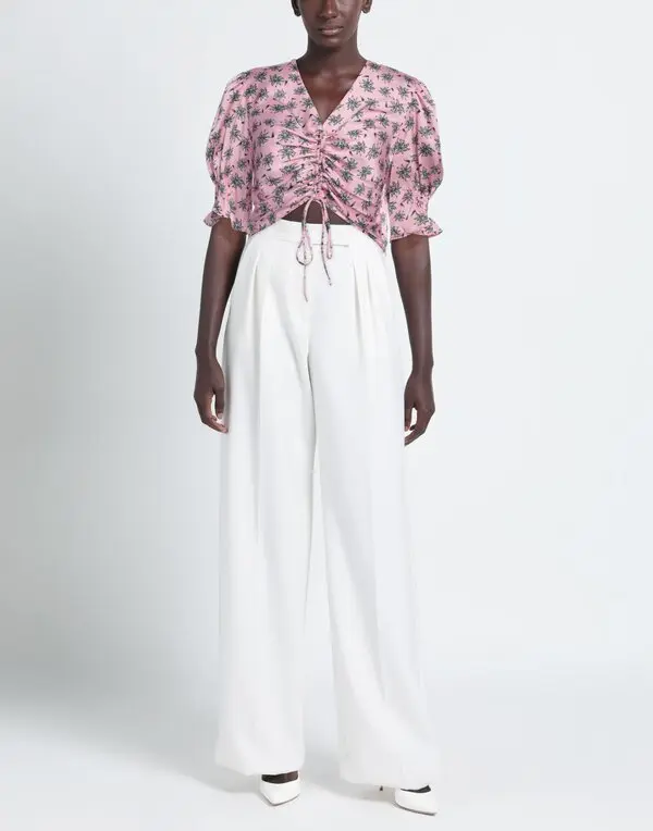 Maje Floral-print Crop Top