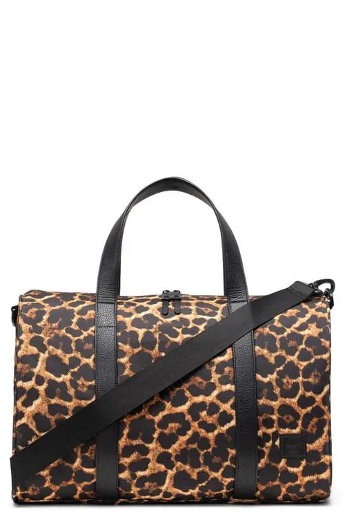 Herschel Supply Co. Novel Recycled Polyester Duffle Bag - Digi Leopard Light
