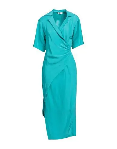 Sandro Midi Asymmetric Dress - Blue