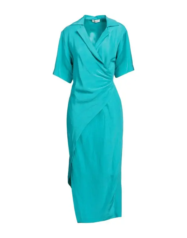 Sandro Midi Asymmetric Dress