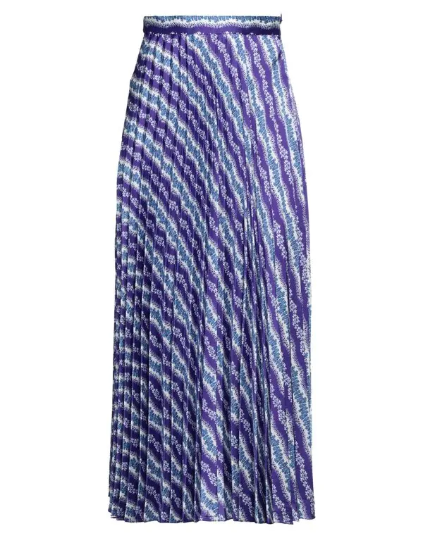 Sandro Pleated Midi Skirt