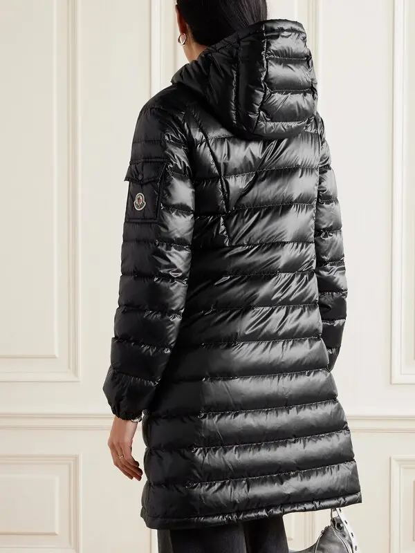 Moncler Amintore Quilted Shell Hooded Down Parka