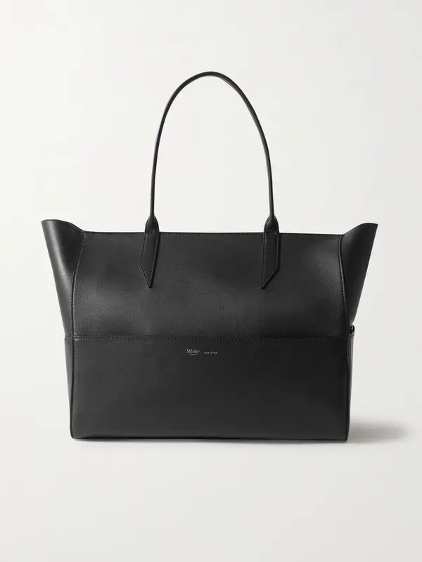 METIER Incognito 36 Leather Tote - Black
