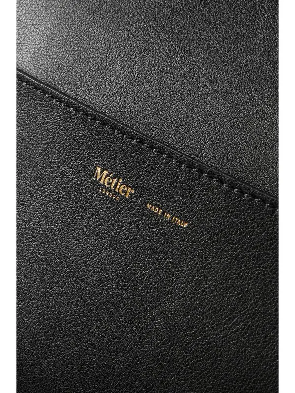 METIER Incognito 36 Leather Tote - Black