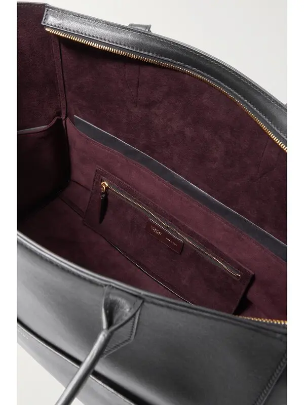 METIER Incognito 36 Leather Tote - Black