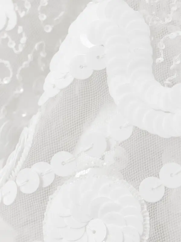16Arlington Sequin-embellished Tulle Veil